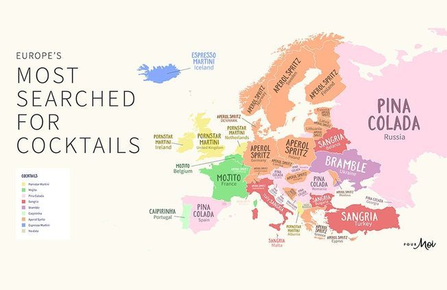 Quels Sont Les Cocktails Les Plus Populaires Selon Les Pays