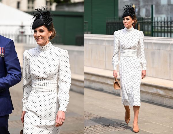 En robe à pois, Kate Middleton signe un hommage mode poignant à Lady Diana