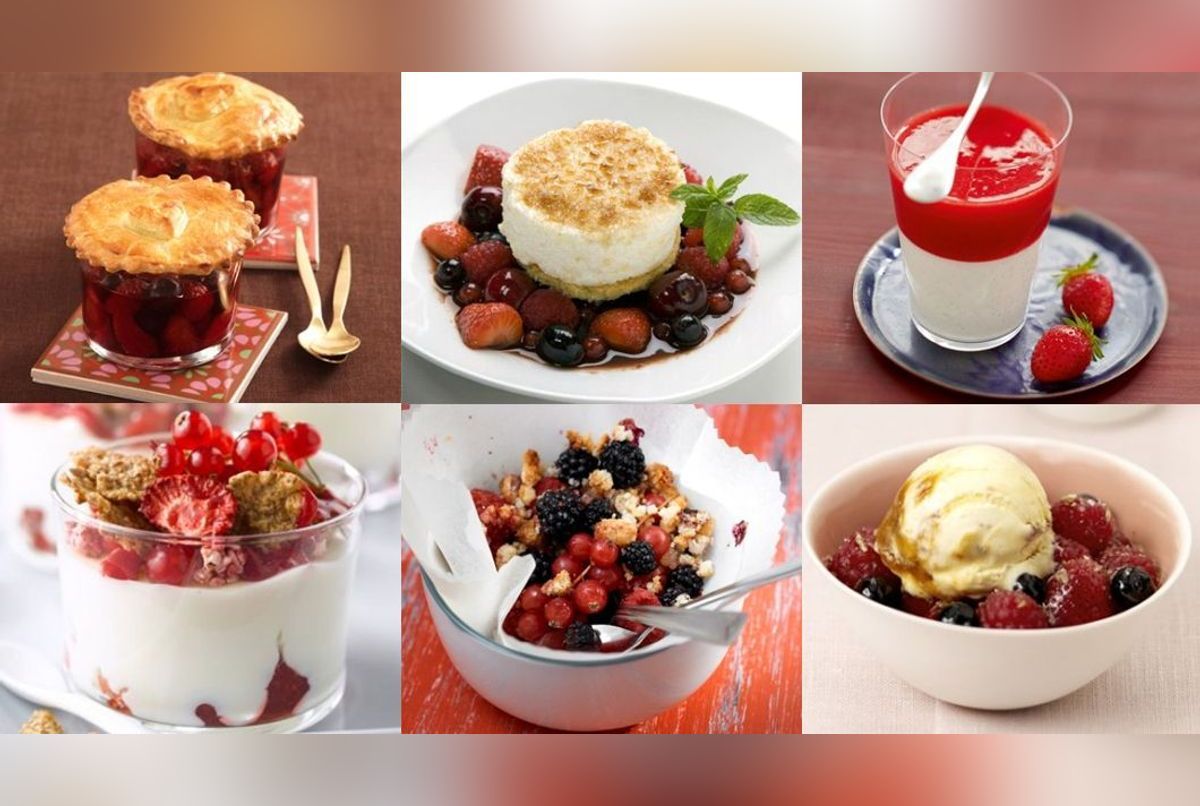 Que faire avec des fruits rouges - Recettes aux fruits rouges : Version ...
