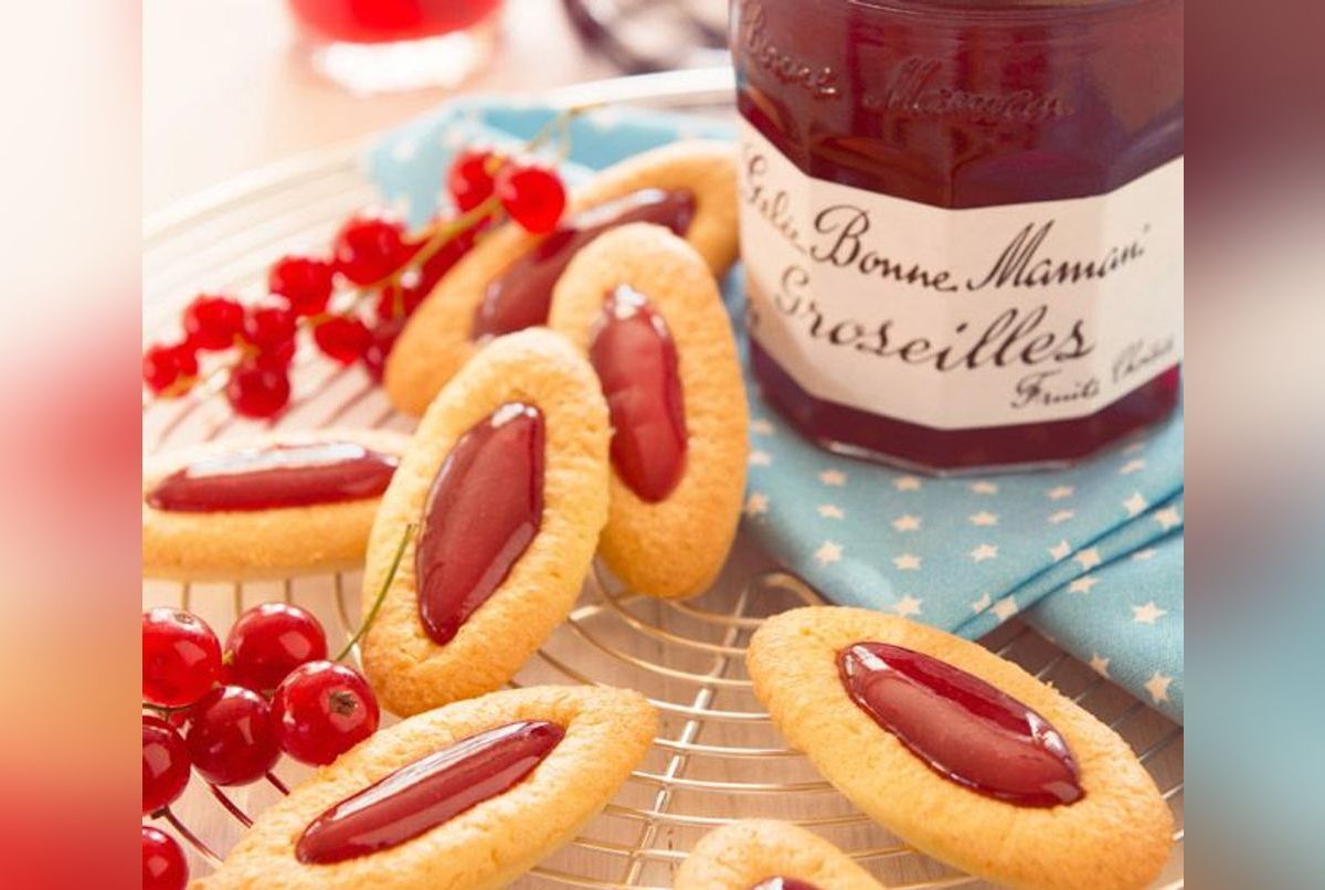 Barquettes à la gelée de groseilles - Recette