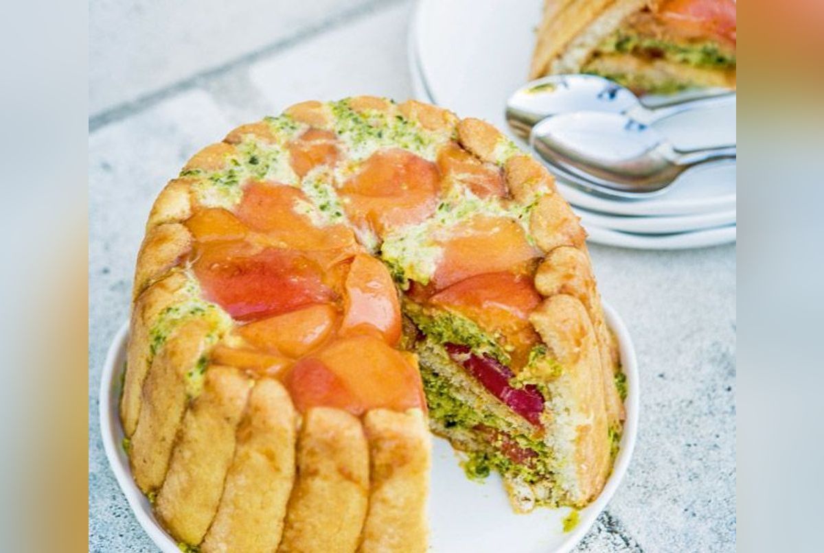 Recette charlotte aux abricots de Julie Andrieu