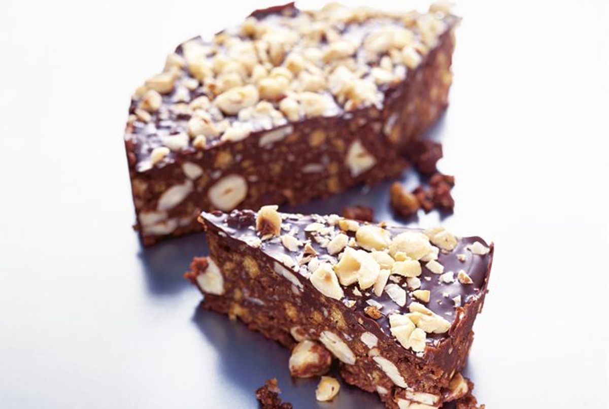 Croquants au chocolat et aux noisettes