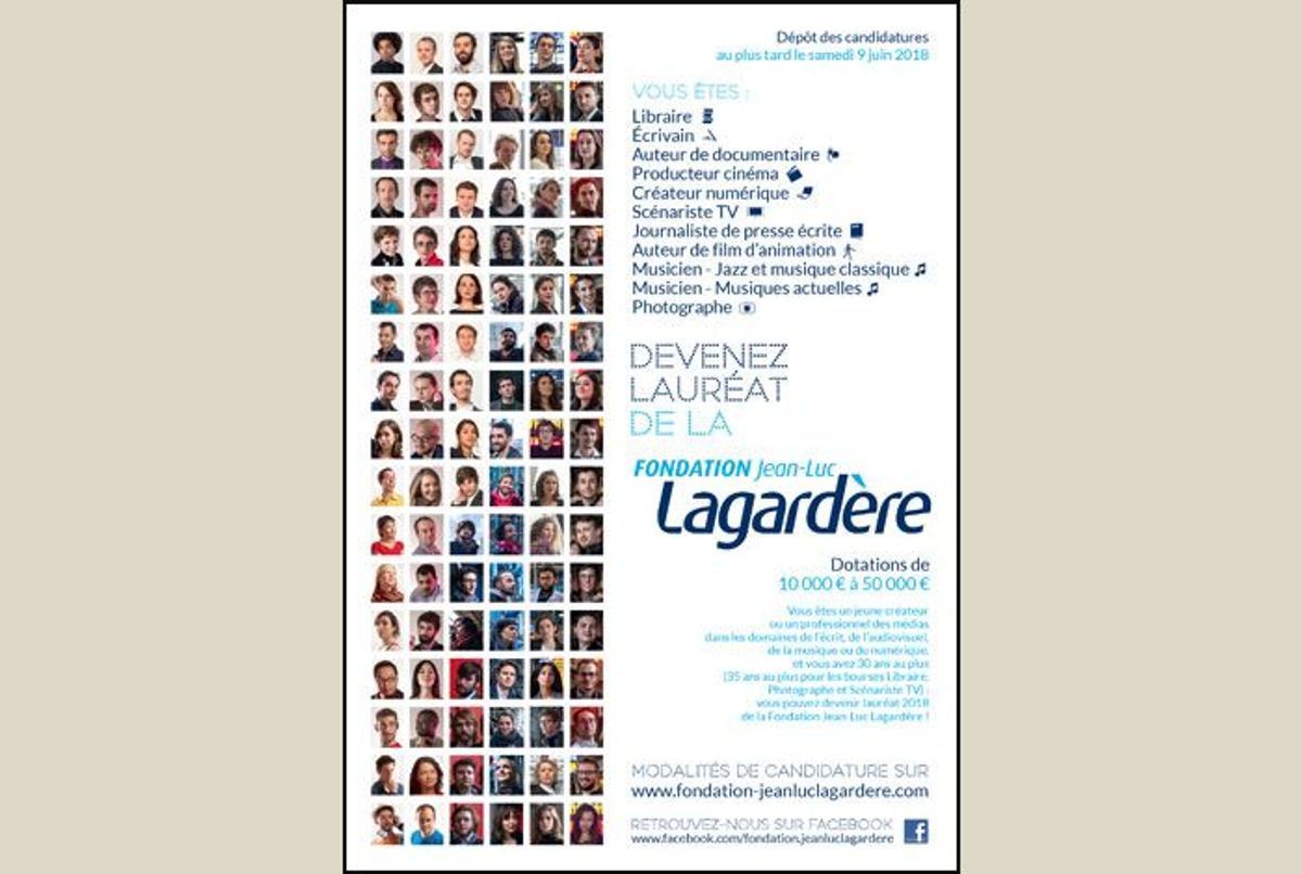 La Fondation Jean Luc Lagardère Offre Onze Bourses Aux Jeunes Créateurs