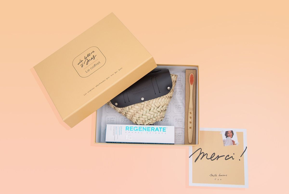 La lettre d'Ines, le coffret : que contient la box d'août