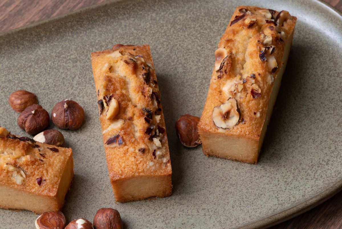Financier à la noisette