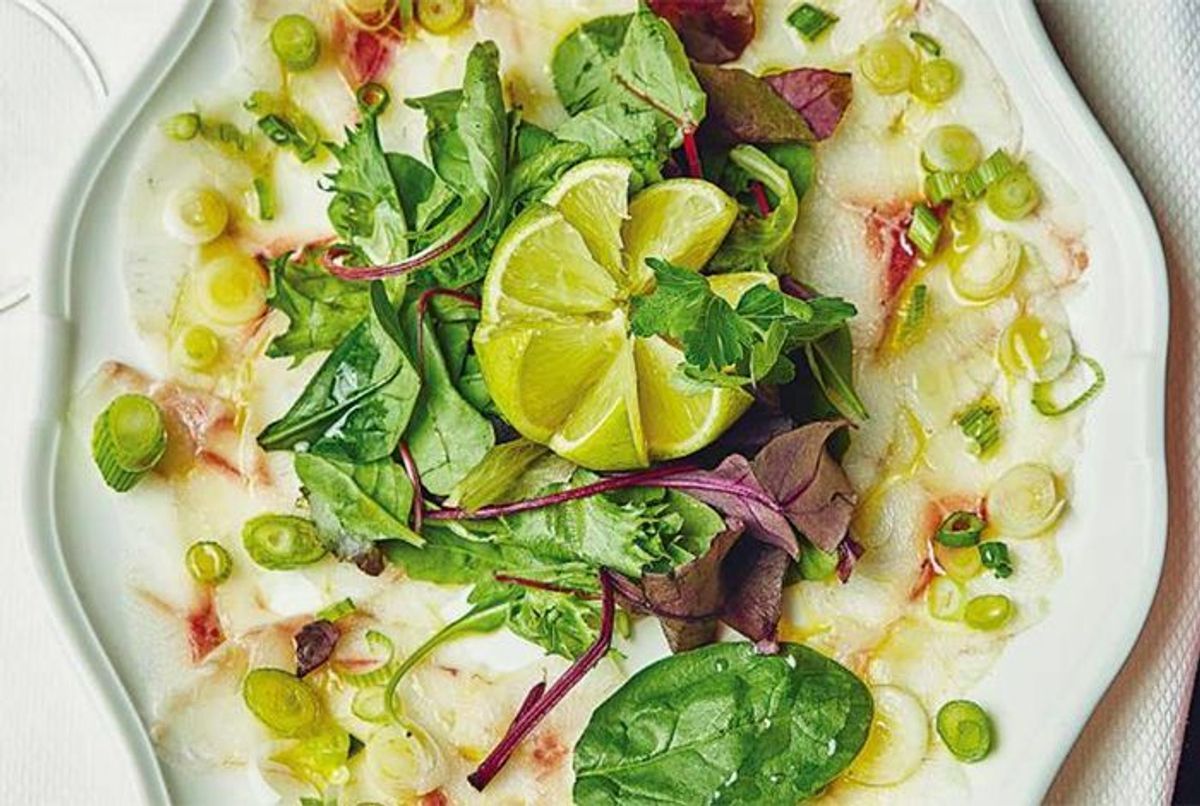 Carpaccio de daurade