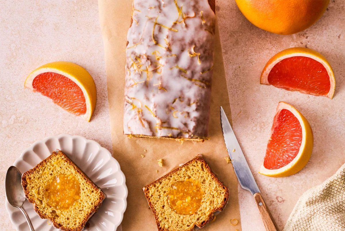 Comment réaliser un cake ultra moelleux au pomelo de Corse avec ...