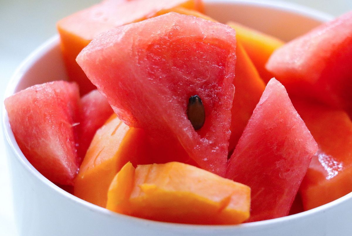 Melon, pastèque et chantilly : voici le dessert le plus rafraîchissant ...