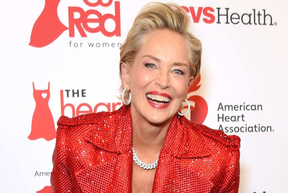 Sharon Stone ose la robe ultra-fendue à 67 ans et lance un message ...