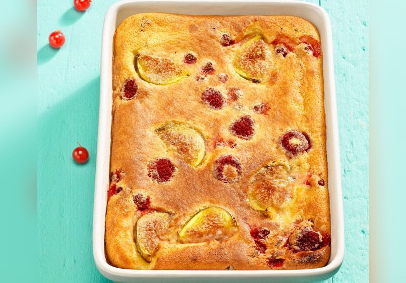 Recette clafoutis aux fruits rouges - Version Femina