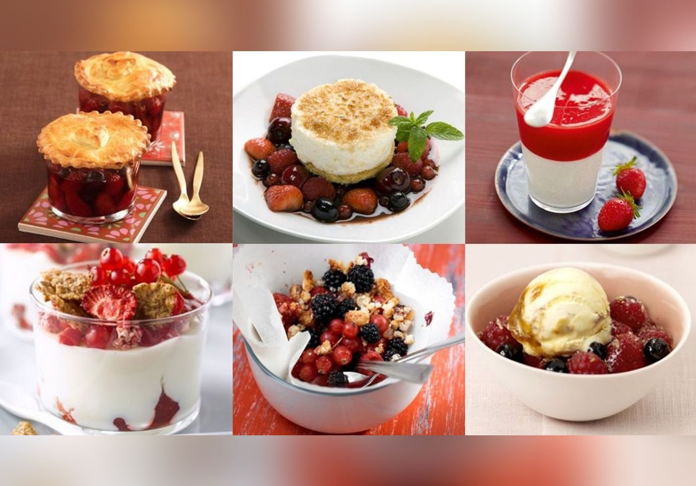 Que faire avec des fruits rouges - Recettes aux fruits rouges : Version ...