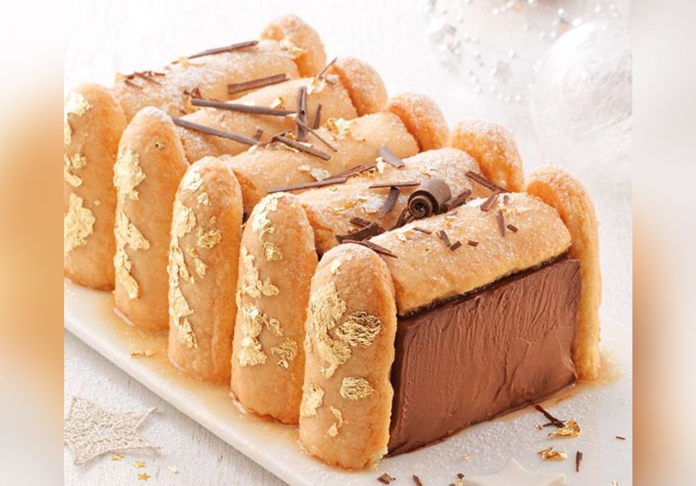 Recette bûche glacée chocolat-café - Version Femina