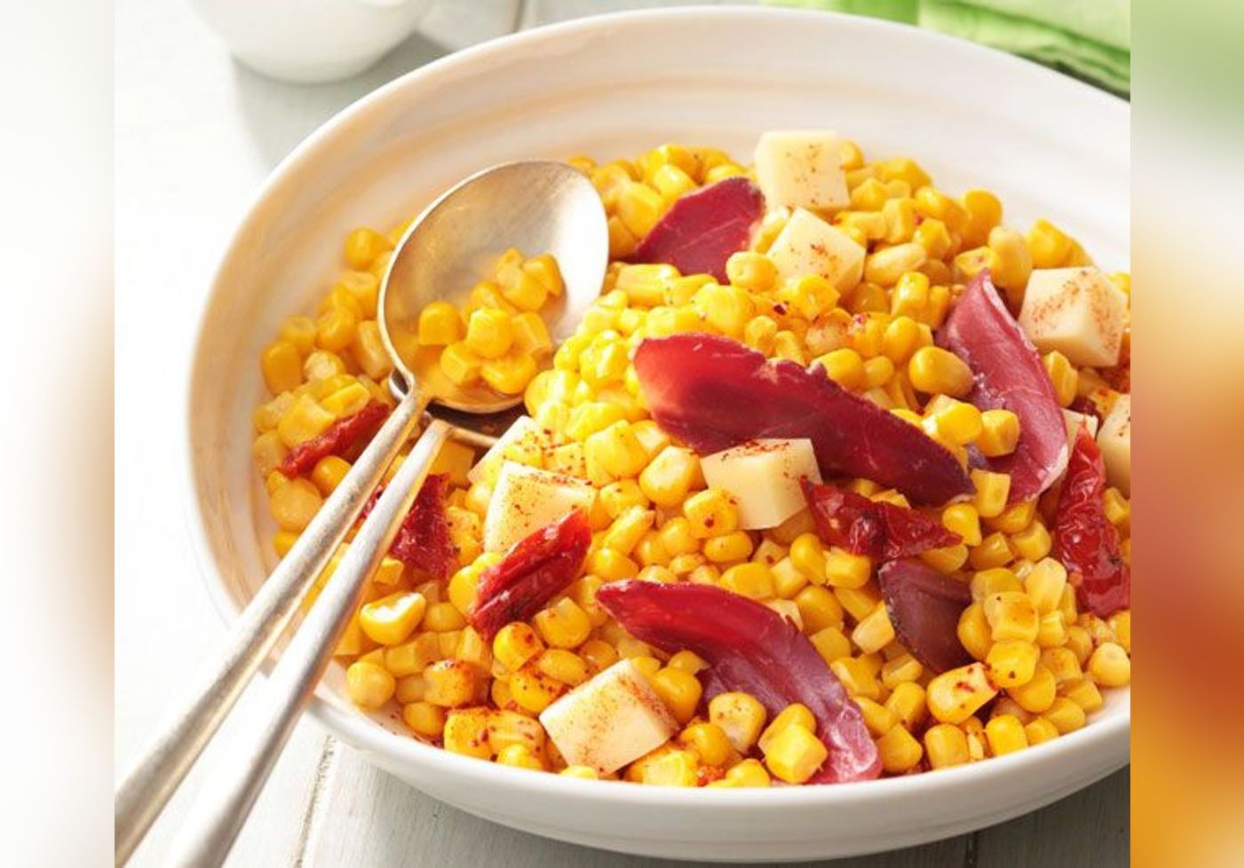 Recette salade de maïs au magret fumé - Version Femina