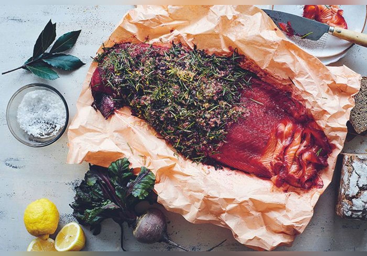 Poisson fumé de Noël