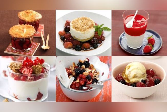 Que faire avec des fruits rouges - Recettes aux fruits rouges : Version ...