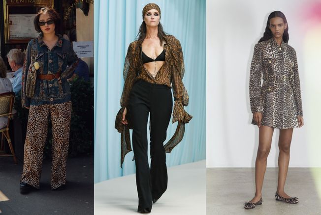 L’imprimé léopard s’impose comme le motif de l’été, voici comment l ...